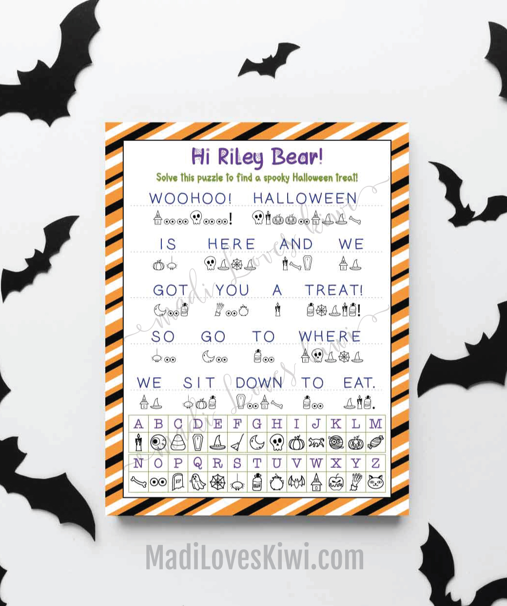 FREE Printable Halloween Activity Book - Madi Loves Kiwi Digital Downloads